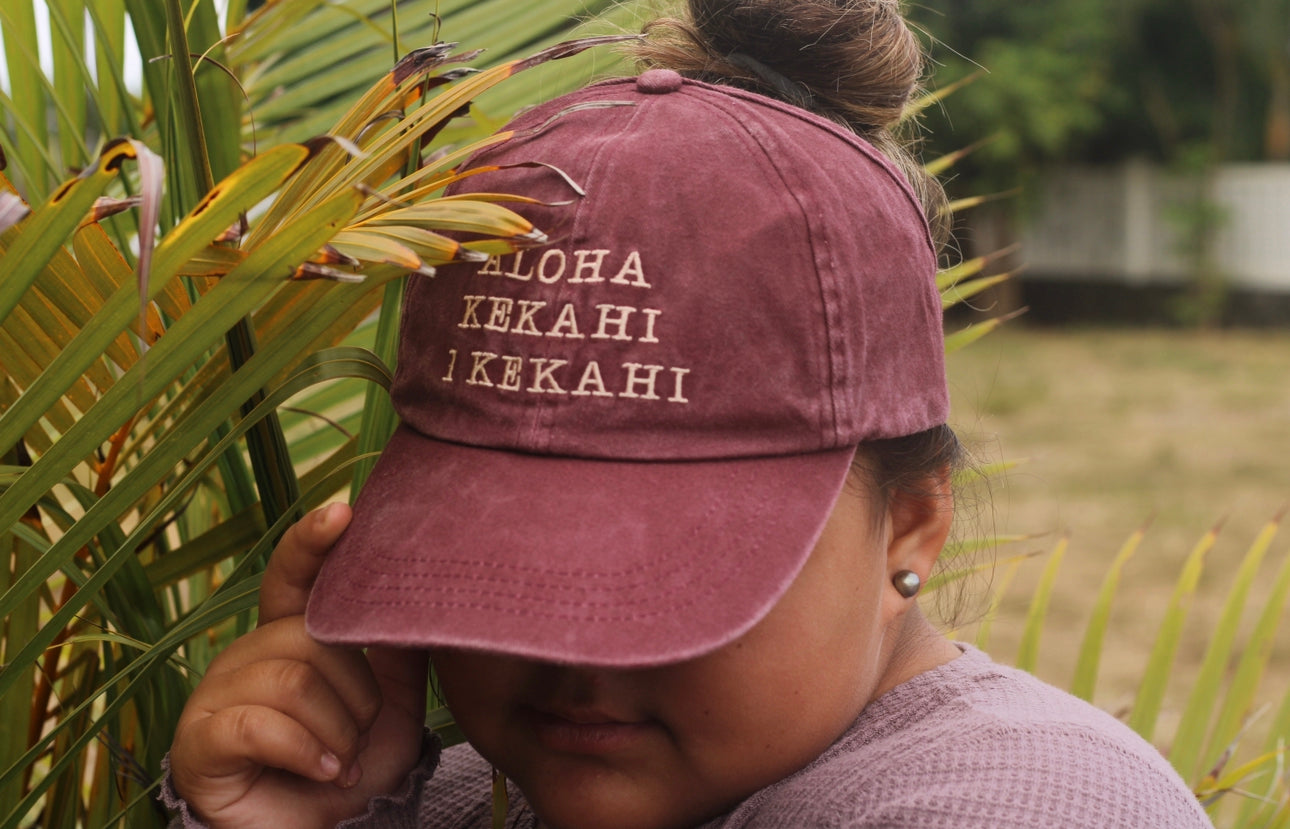 Titah Bun Pāpale - Maroon – Pōlani Poised